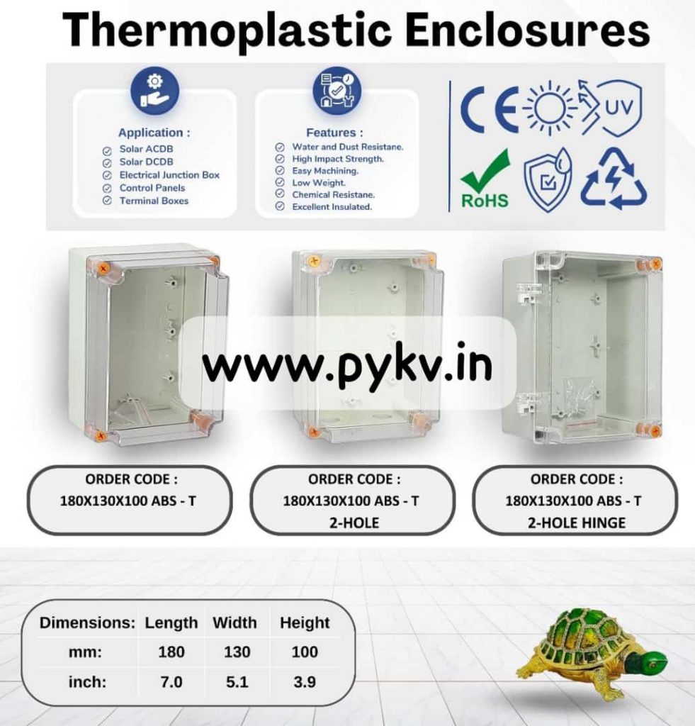 IP66 THERMOPLASTIC ENCLOSURES