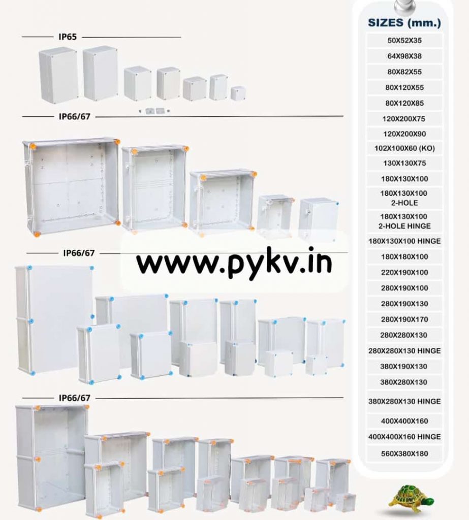 IP66 THERMOPLASTIC ENCLOSURES